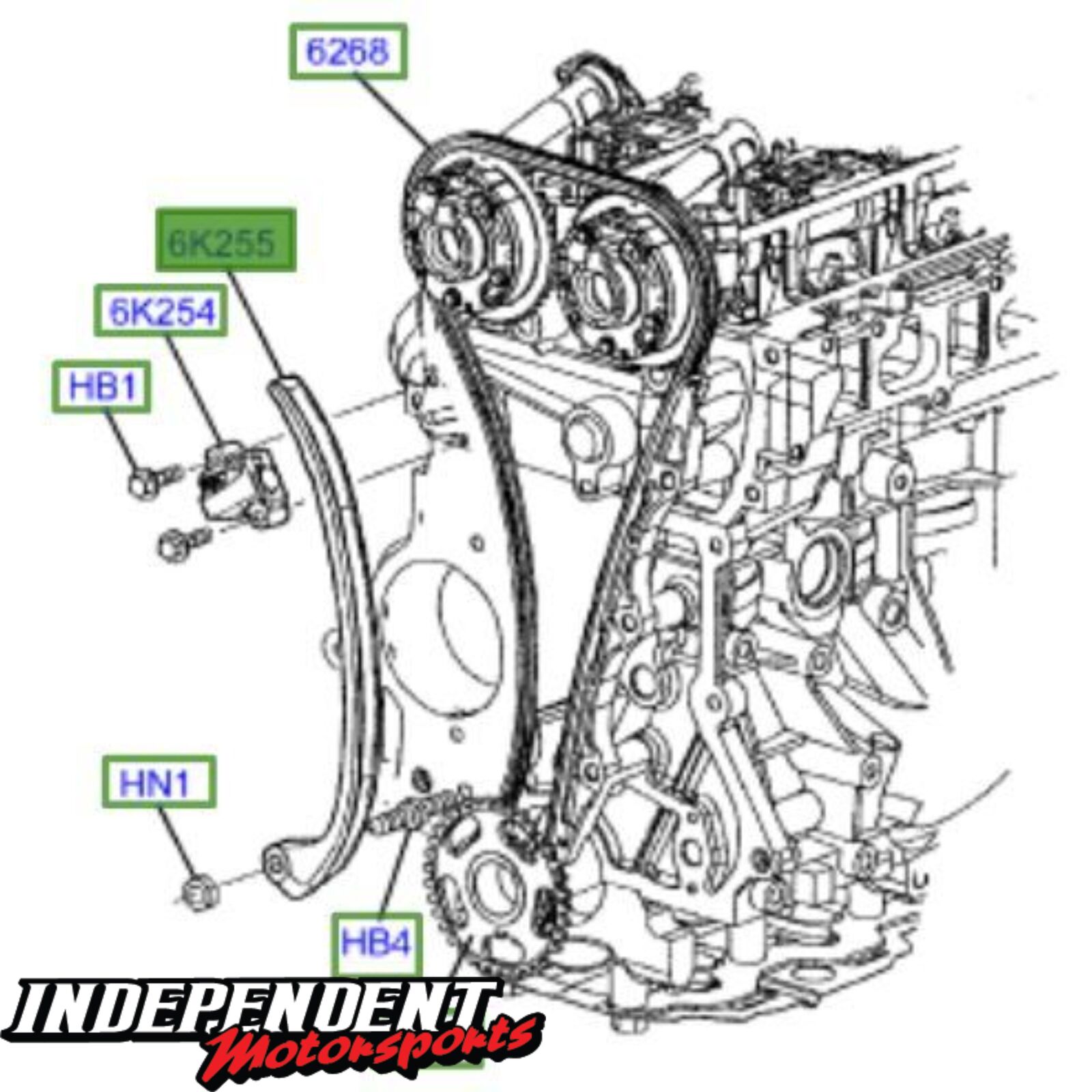 Ford Timing Gear 4.0 DOHC VCT LPG - Genuine Ford Parts | Independent ...