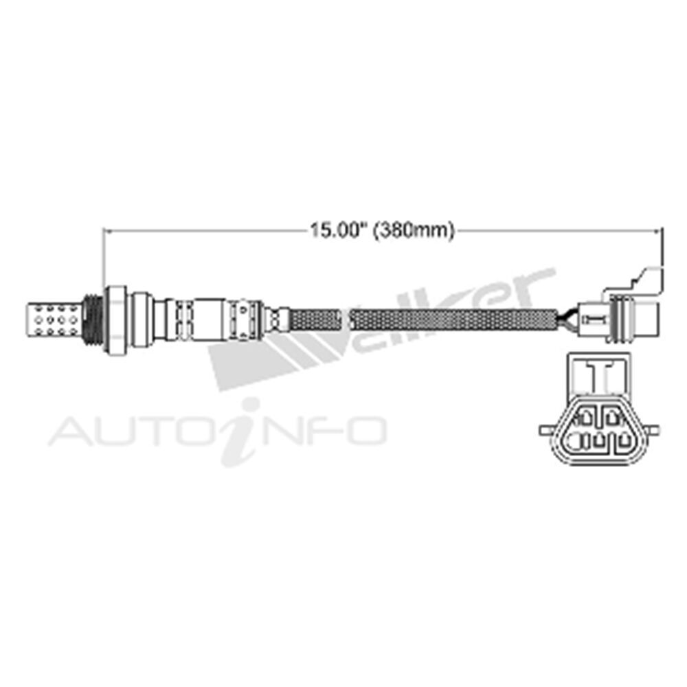 LSX PRE CAT OXYGEN SENSOR