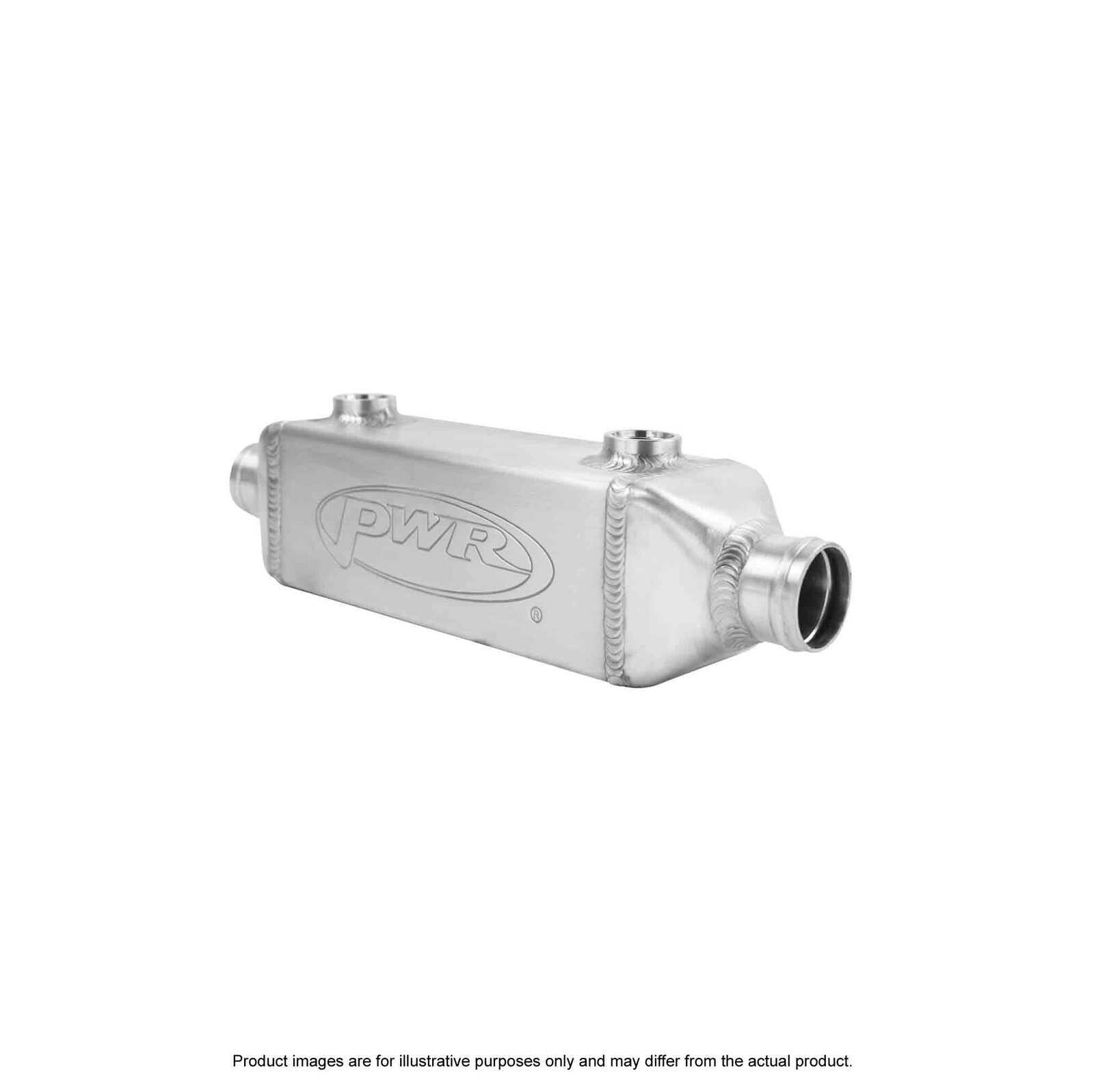 UNIVERSAL Water To Oil Engine Oil Cooler 3"x 3"x 6" With 38mm Water Outlets