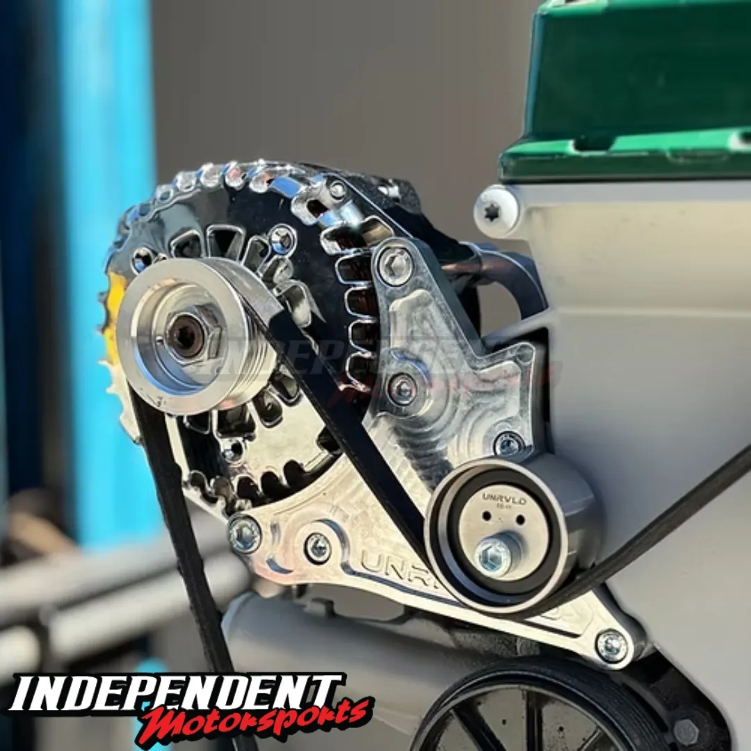 Unrivaled Engineering URBR-ALB3 Ford Barra High Mount LS Alternator Bracket